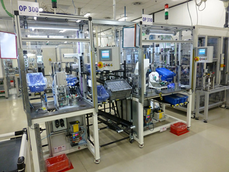 Assembly line - automated transmissions - PMC Machinery Solutions, s.r.o.